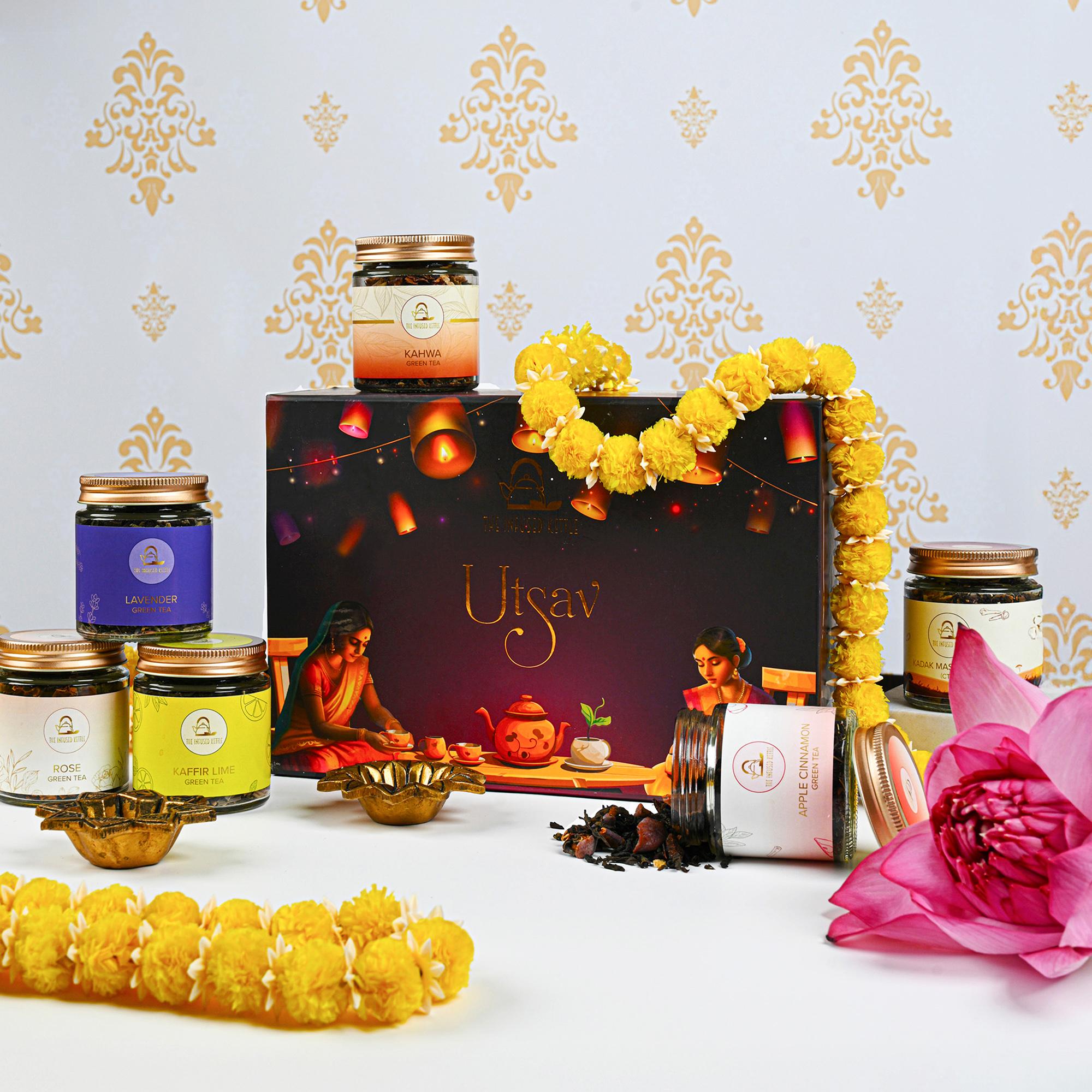 Gift Box Diwali: Unique, Healthy & Luxurious Tea Gifts | Infused Kettle ...